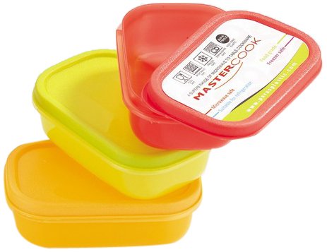 Buy Mastercook Plastic Container Set, 3-Pieces Online at Low Prices in ...