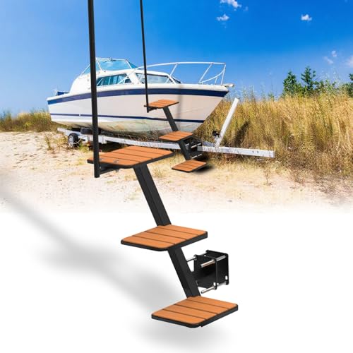 Best Pontoon Boat Trailer Ladder Options for Easy Boarding – The Marine Mag