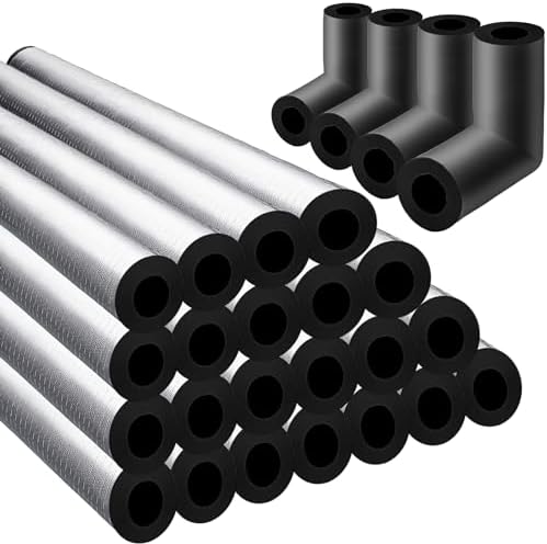 Pipe Insulation Foam Tube - 3/4 Inch Foam Tubing for AC Unit, Guitar ...