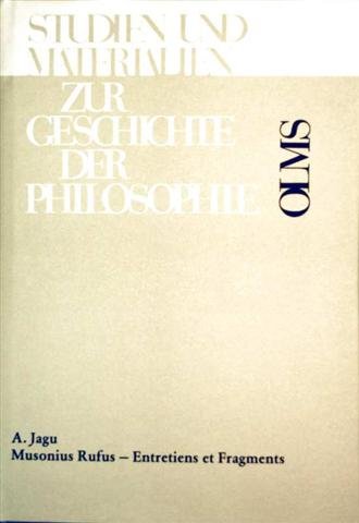 Amazon.in: Buy Musonius Rufus: Entretiens et fragments : introduction ...