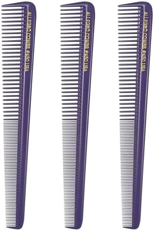 Amazon.com : Allegro Combs #450 Tapered Hair Cutting Combs Barber ...