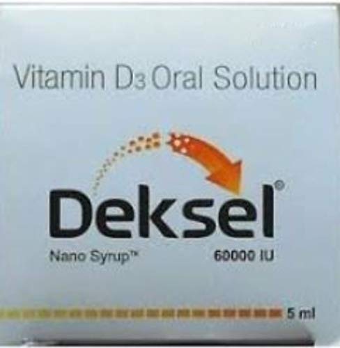 DEKSEL NEO 60 K -Bottle of 5 ML Syrup : Amazon.in: Health & Personal Care
