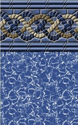 Mystri Gold Uni-Bead Pool Liner - for Above Ground Pools 52" 15 Year ...