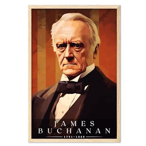 Amazon.com: James Buchanan Poster, James Buchanan Wall Art, USA ...