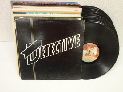 DETECTIVE Self-Titled S/T LP Swan Song SS8417 Vinyl Record Album ...