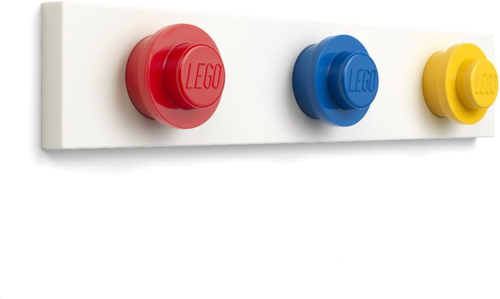 LEGO Wall Hanger Set - 3-Piece Decorative Home Accessories for Kids ...