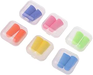 1Pair Silicone Hearing Protection Ear Plugs With Box, Sound Blocker ...