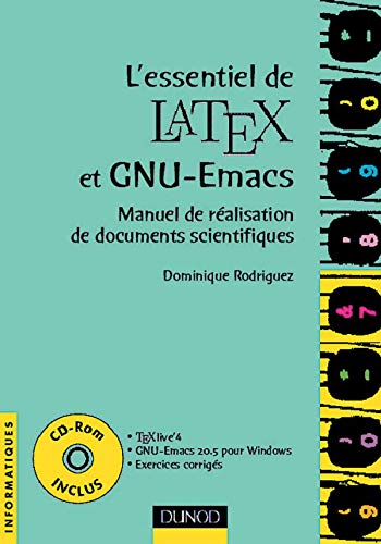 Amazon.com: L'essentiel de LATEX et GNU-Emacs (+CD-Rom) : Manuel de ...