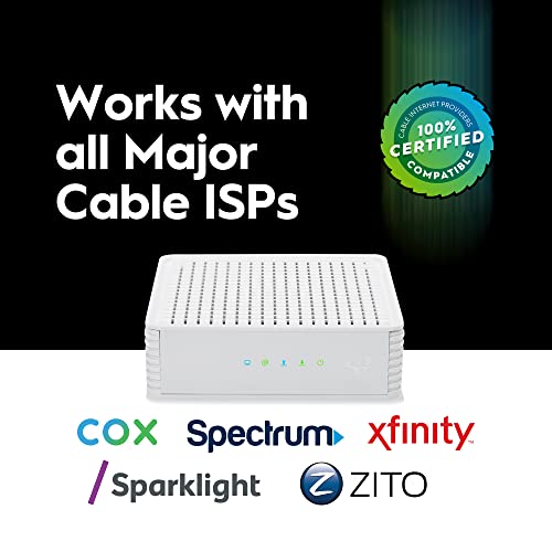 Hitron CODA DOCSIS 3.1 Modem | Pairs with Any WiFi Router or Mesh WiFi ...