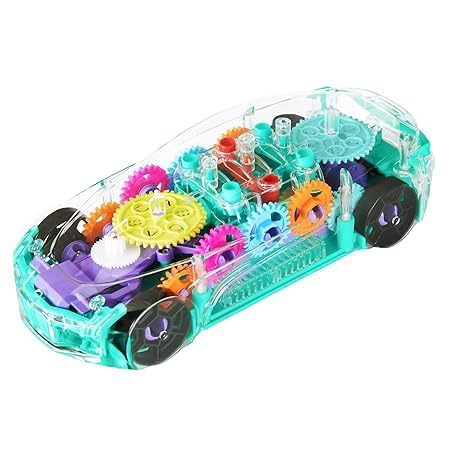 DIY Transparent 3D Car Toys for Kids, Educational Mechanics Gearboxes ...