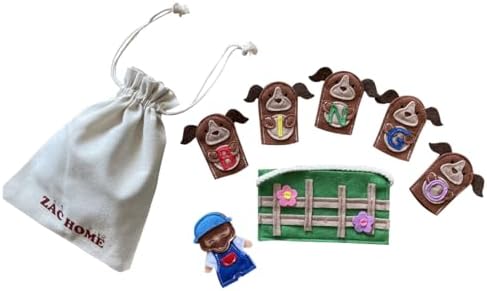BINGO Finger Puppet Fun: Nursery Rhyme Playset for Kids, Toddlers and ...