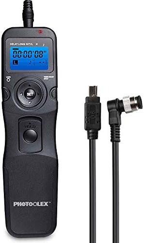 Amazon.com : Bower LCD Timer and Remote Shutter Release for Nikon D90 ...