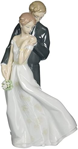 Amazon.com: LLADRÓ Figurine Couple Everlasting Love in Gloss Porcelain ...
