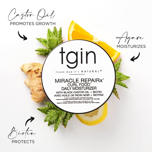 tgin Miracle RepaiRx Curl Food Daily Moisturizer For Damaged Hair ...