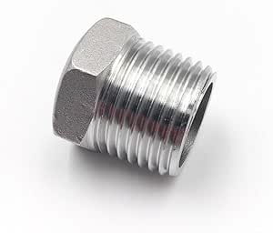 Raccord de tuyau fileté BSP 304SS, coude/té/croix 1/4 "à 2" mâle ...