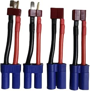 Amazon.com: Hengfuntong-Elec Ultra Deans T Plug Male Female to EC5 Plug Male Female Plug ...
