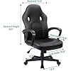 Amazon.com: Furmax Gaming Chair Office Chair Leather Computer Desk ...
