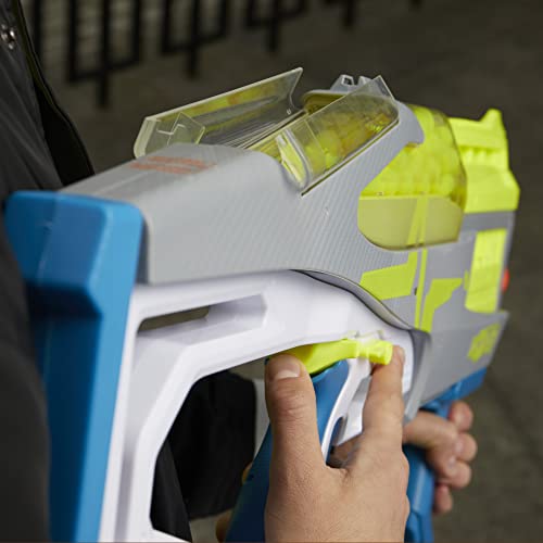 Nerf Hyper Evolve-100 Blaster, 70 Hyper Rounds, Spring-Open Instant ...