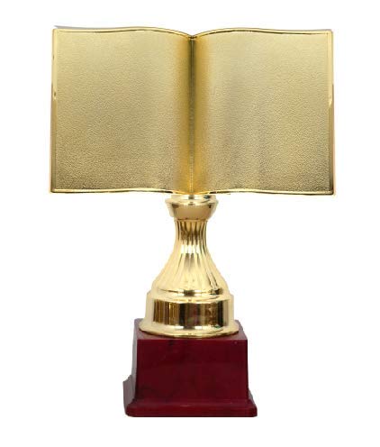 Be Win Winner Golden Fiber Open Book Trophy for Sports, Event ...