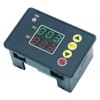 Amazon.com: DC12V/24V AC110-220V Programmable Digital Timer Delay ...