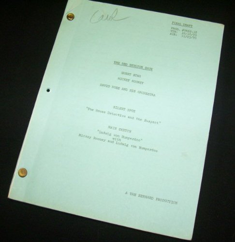 The Red Skelton Show: Script to Show #12 final draft: unknown author ...