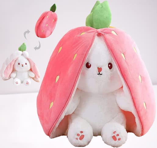 Buy Crispy toys Very Soft Plush & Unique Zipper Reversible Strawberry ...