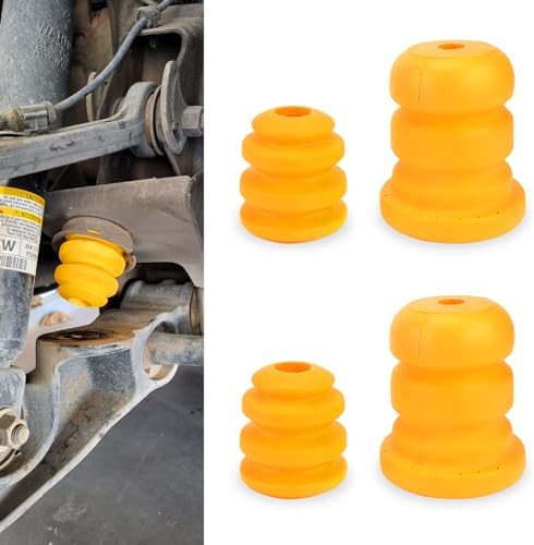 Amazon.com: Crynod Pack-4 Car Front Lower Suspension Bump Rubber Pads ...