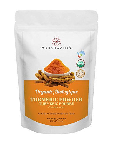 Amazon.com : Organic Turmeric Powder - indian Spices (200gm) (7.05 OZ ...