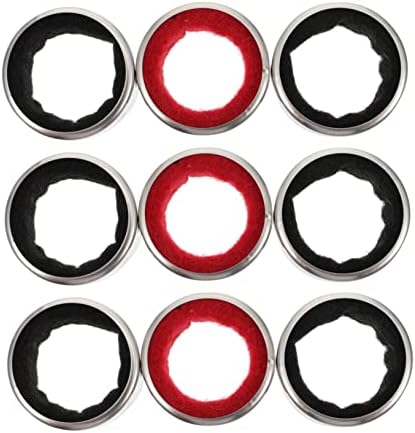 Amazon.com: KICHOUSE 9Pcs Stainless Steel Wine Bottle Collars Drip Wine ...