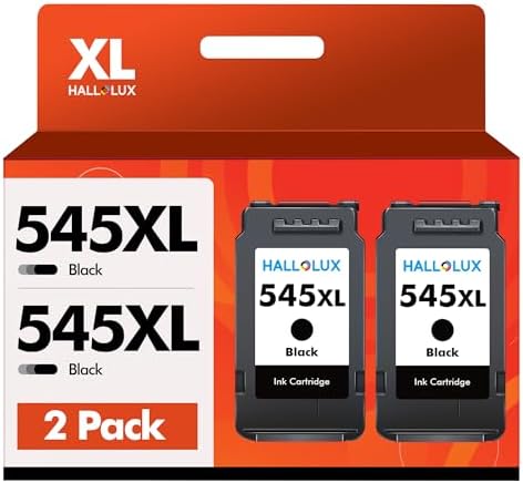 HALLOLUX 545 XL Schwarz, Ersatz für Canon Druckerpatronen PG 545 Black ...