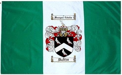 Amazon.com : Duffitt Family Crest / Coat of Arms Flag. Large 3 ft. x 5 ...