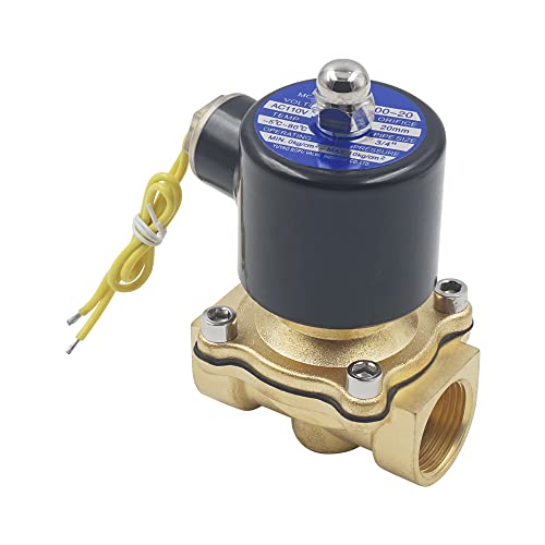 3/4" Electric Solenoid Valve AC 110V Humidifier for Normally Closed Air ...