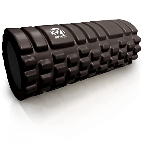 321 STRONG Foam Roller - Medium Density Deep Tissue Massager for Muscle ...