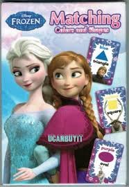 Frozen Matching Colors & Shapes : Disney: Amazon.co.uk: Books