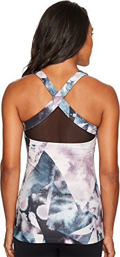 Buy Lucy Women's Sun Salutation Bra Top, Lucy Black/Pink Kiss ...