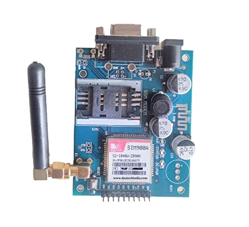 SIM800A Quad Band GSM GPRS Module with RS232 Interface and SMA Antenna ...