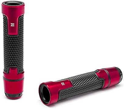 Motorbike Hand Grips & Bar Ends for 22mm 7/8-inch Handlebars with ...
