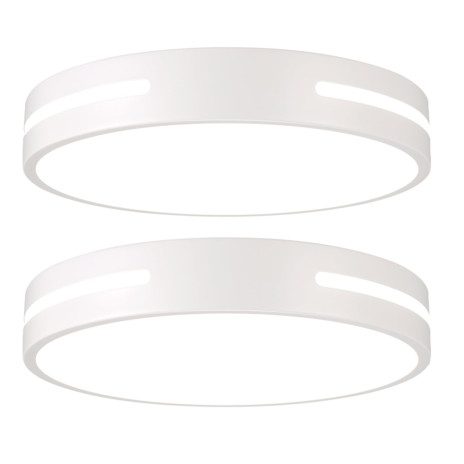 Wheatronic LED Ceiling Light Flush Mount 24W, White Bedroom Light ...