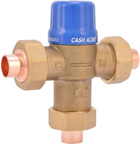 Watts LFMMVM1-UT 1/2" Thermostatic Mixing Valve - Faucet Valves ...