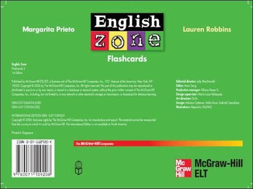 English Zone Flashcards 3 (English Zone): Margarita Prieto ...