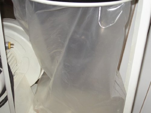 Plastic Dust Collection Bags 32" x 51" Flat (Fits 20" Dia. Outlet) 90 ...