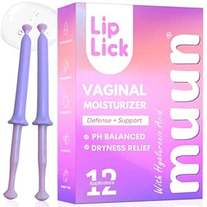 Amazon.com: Muun Vaginal Moisturizer - Pack 12 Immediate Intimate Hydration - Dryness Burning ...