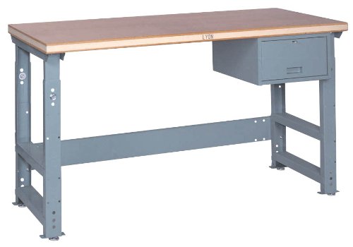 Lyon PP2519AS Plastic Laminate Top Adjustable Slide Bolt Legs Work ...