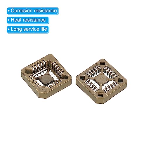 PATIKIL PLCC20P IC Socket 20Pin 1.26mm Pitch SMT Surface Mounted ...