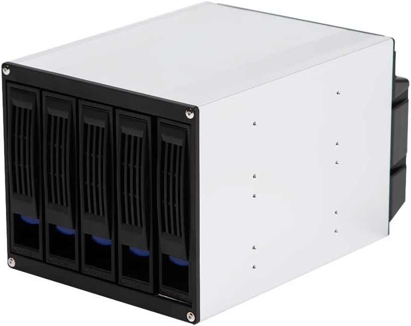 Amazon.com: 5-Bay Mobile Rack Backplane Hard Drive Enclosure for 2.5/3 ...
