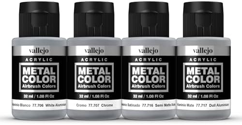 Amazon.com: Vallejo Basic Colors: Acrylic 16 Airbrush Paint Set for ...