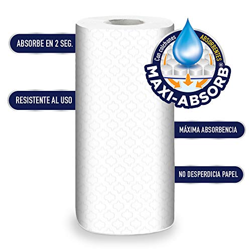 Precios Toallas de Papel Kleenex Maxi Absorb 1 Rollo con 117 Hojas ...