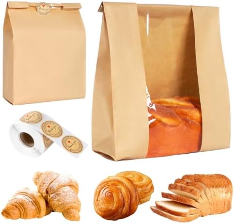 Amazon.com: 30 Pack Bread Bags for Homemade Bread, Sourdough Bread Bags ...