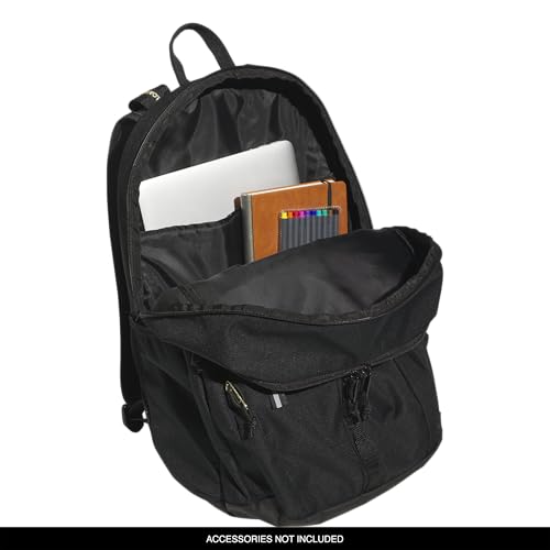 adidas Prime 7 Backpack, Black/Gold Metallic, One Size - Backpack Barn