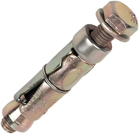 Wall Anchor Bolt Fastener Rust-Proof Rawal bolt for Concrete Walls (8mm ...